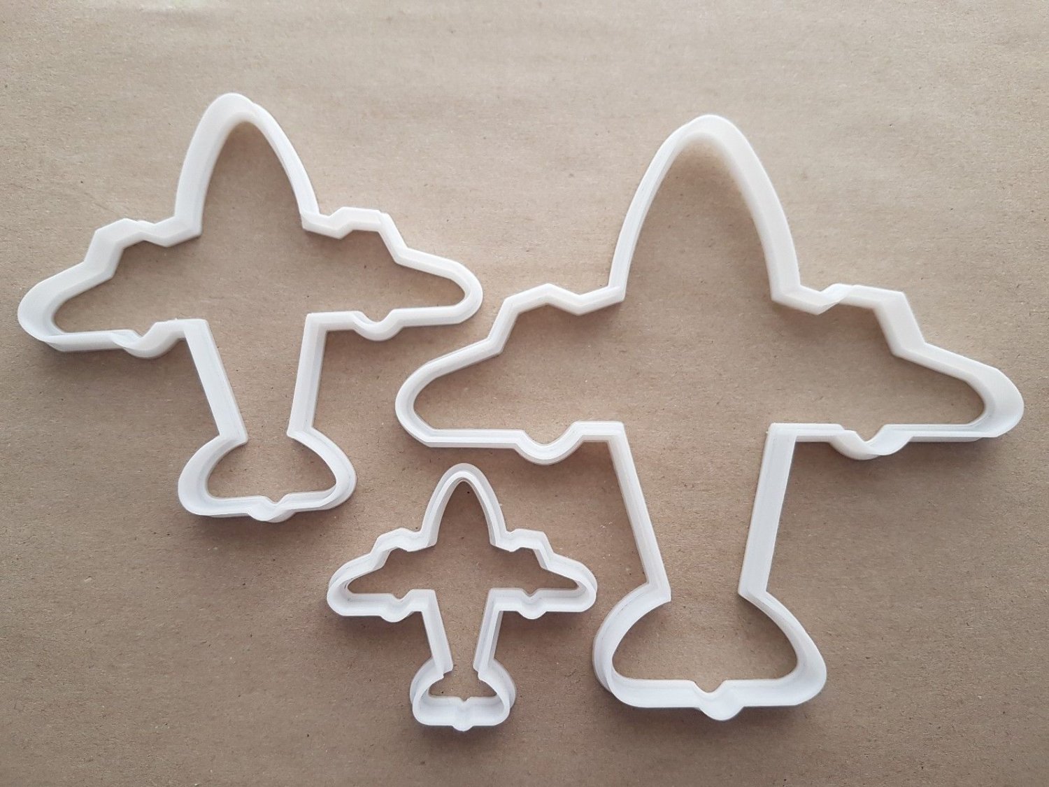 Plane Bomber Jet Fighter Shape Cookie Cutter Dough Biscuit Pastry ...