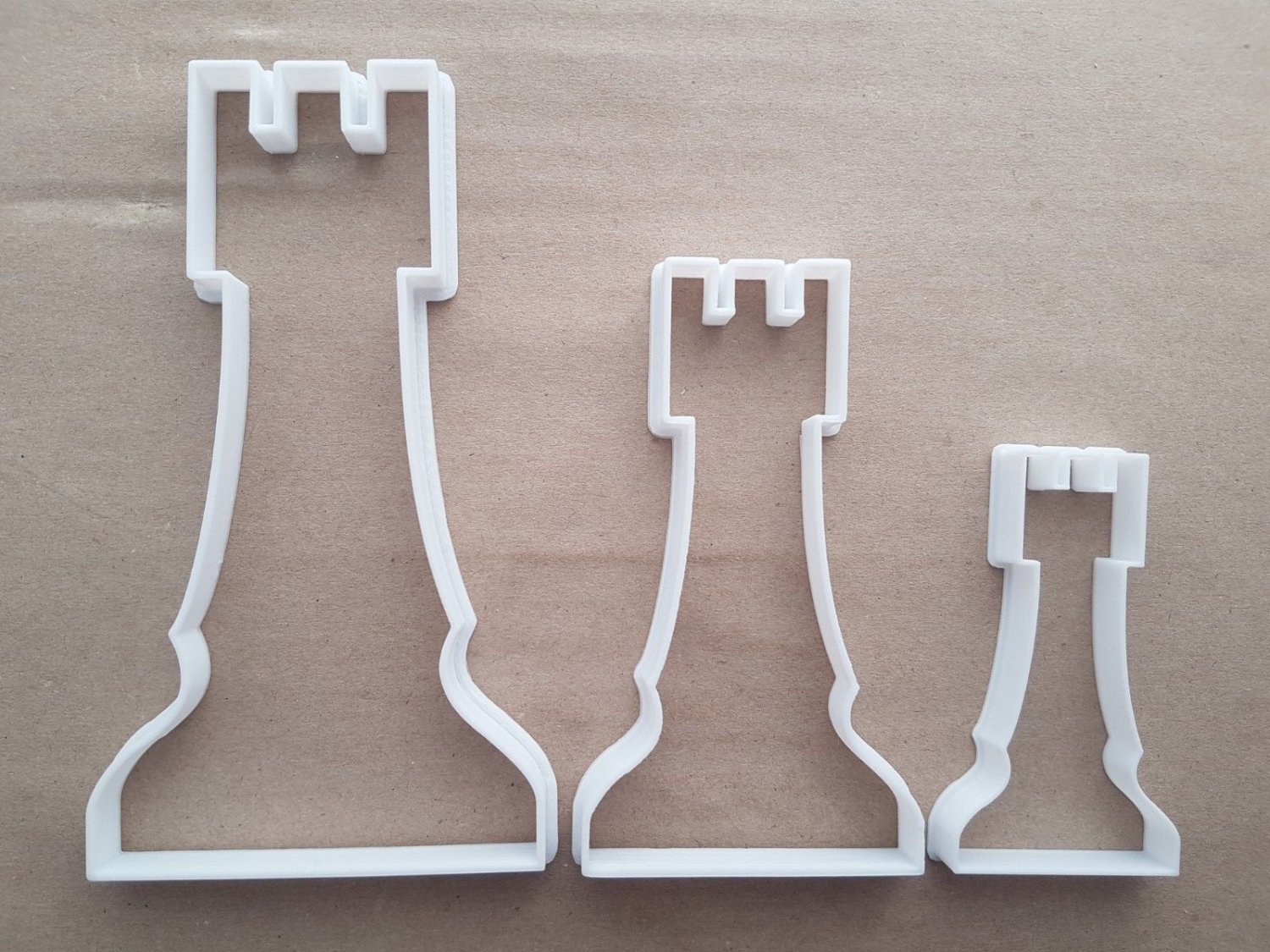 Chess Piece Rook Castle Shape Cookie Cutter Dough Biscuit Pastry ...