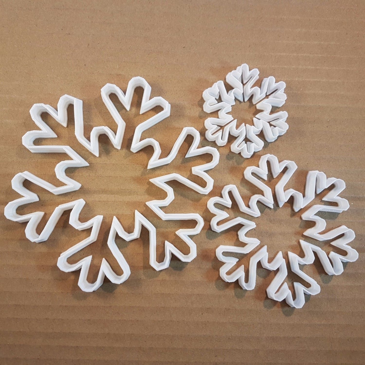 Snowflake Xmas Pattern Christmas Shape Cookie Cutter Dough Biscuit ...