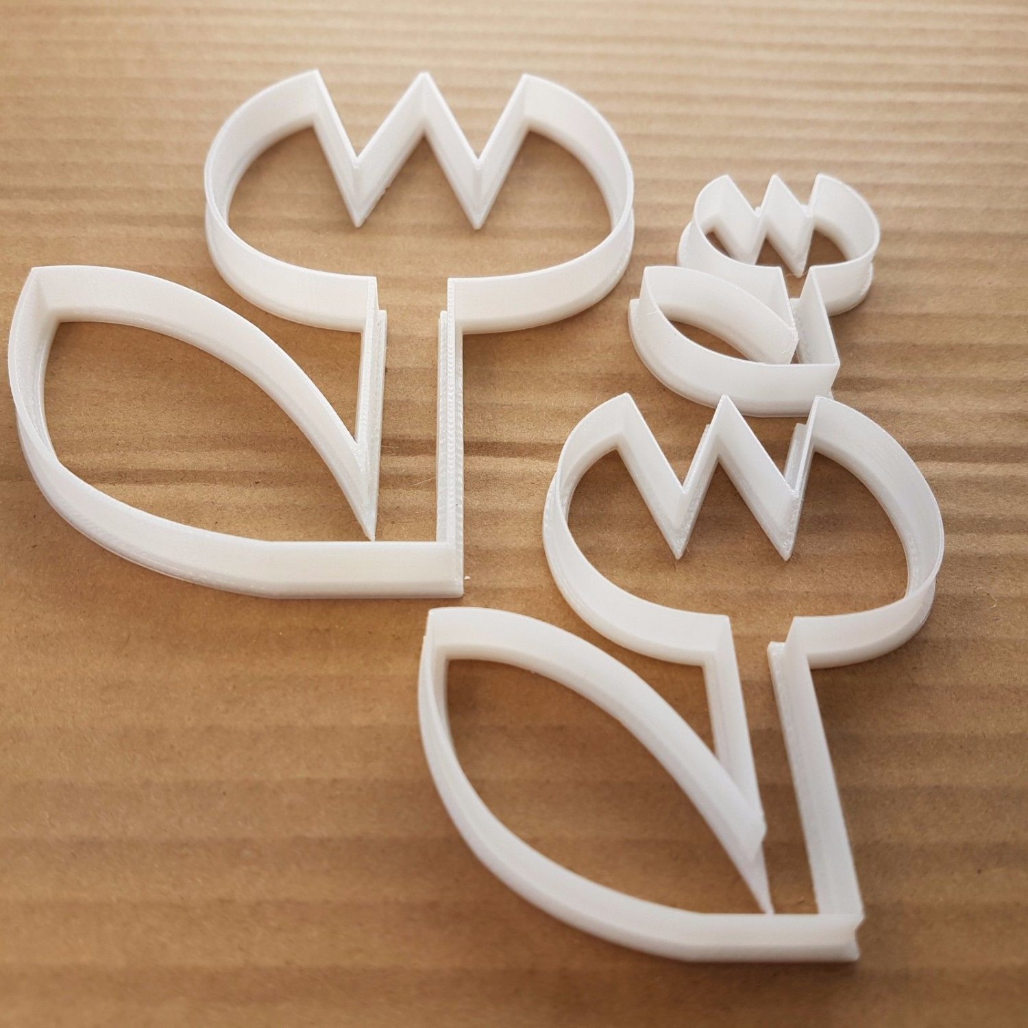 Flower Plant Leaf Tulip Shape Cookie Cutter Dough Biscuit Pastry ...