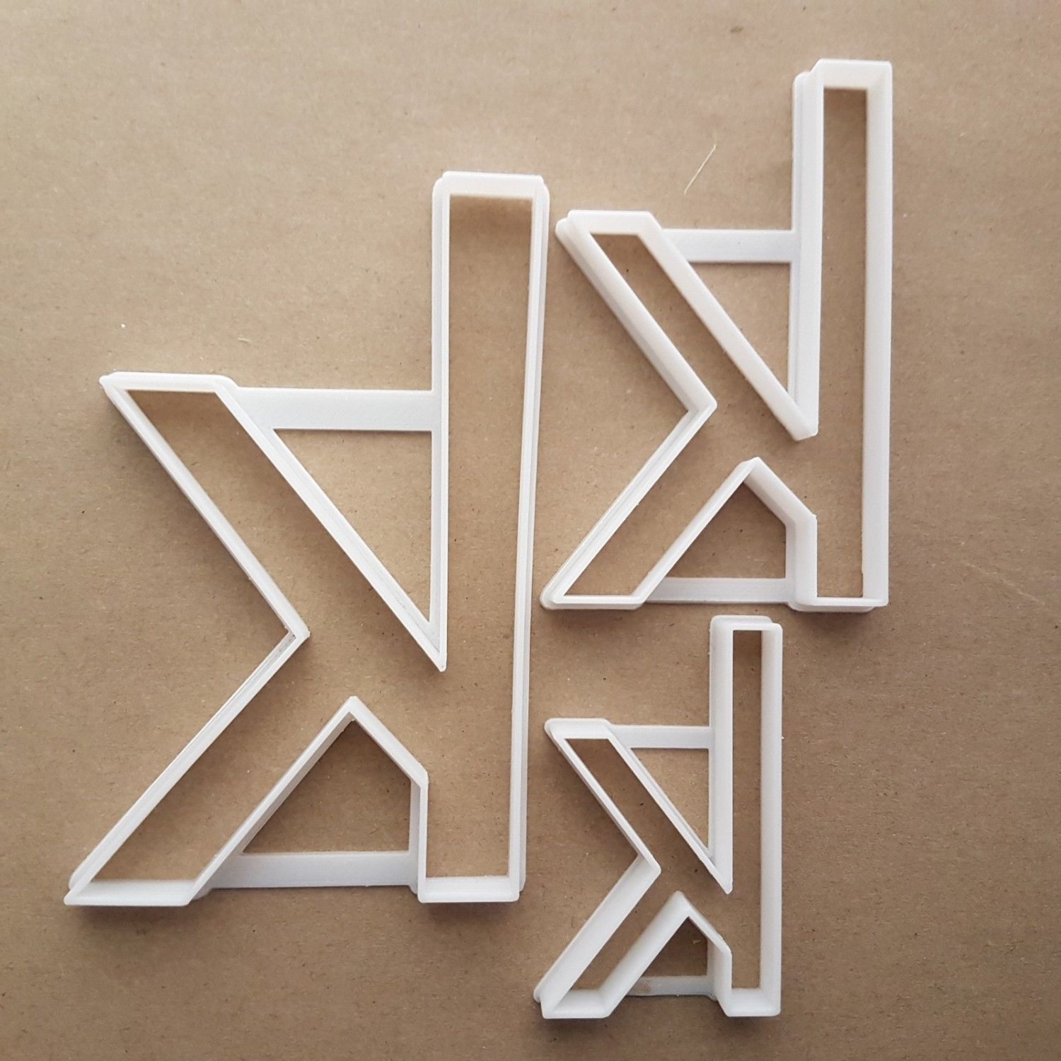 Alphabet Letter K Lower Shape Cookie Cutter Dough Biscuit Pastry ...