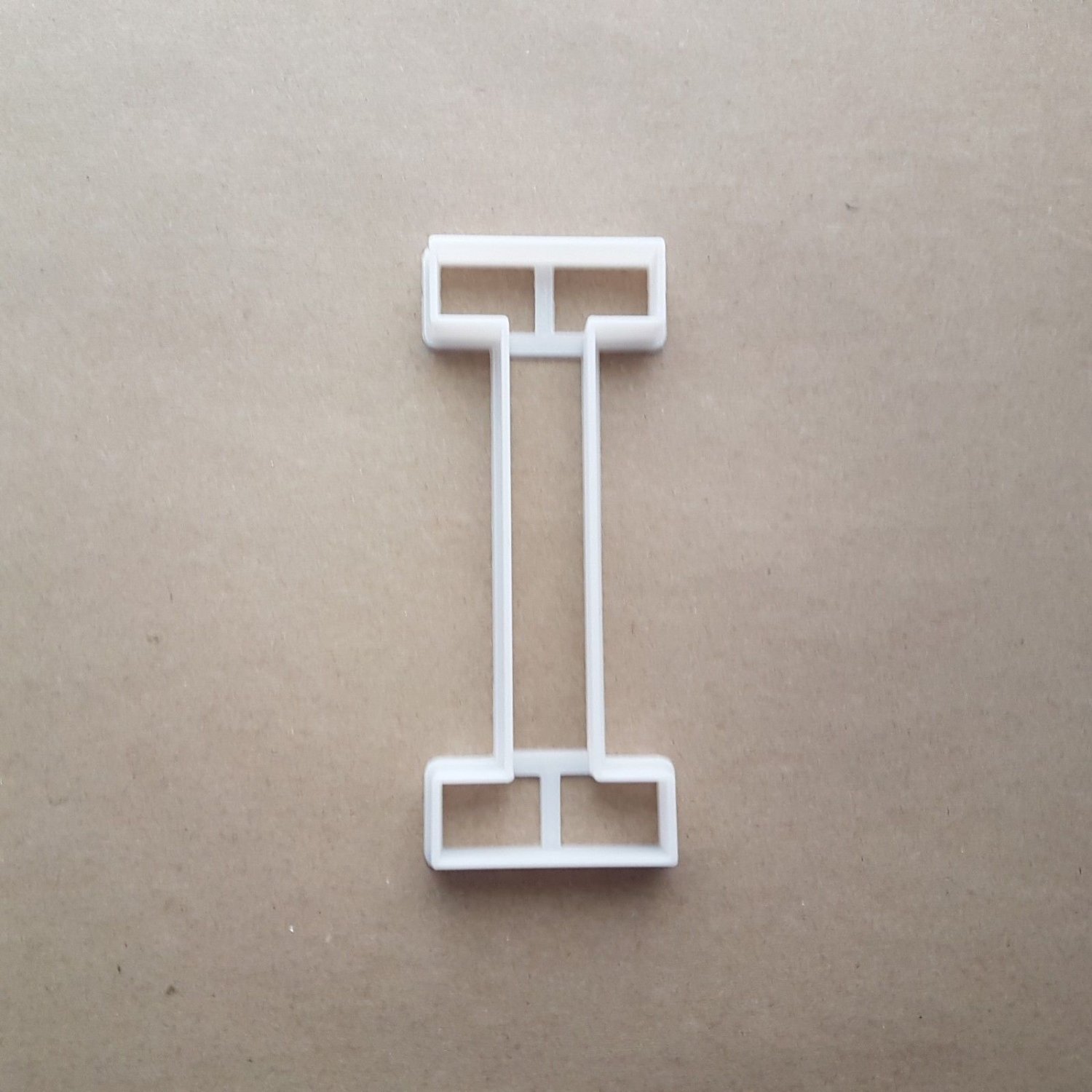 Alphabet Letter I Upper Iota Shape Cookie Cutter Dough Biscuit Fondant ...