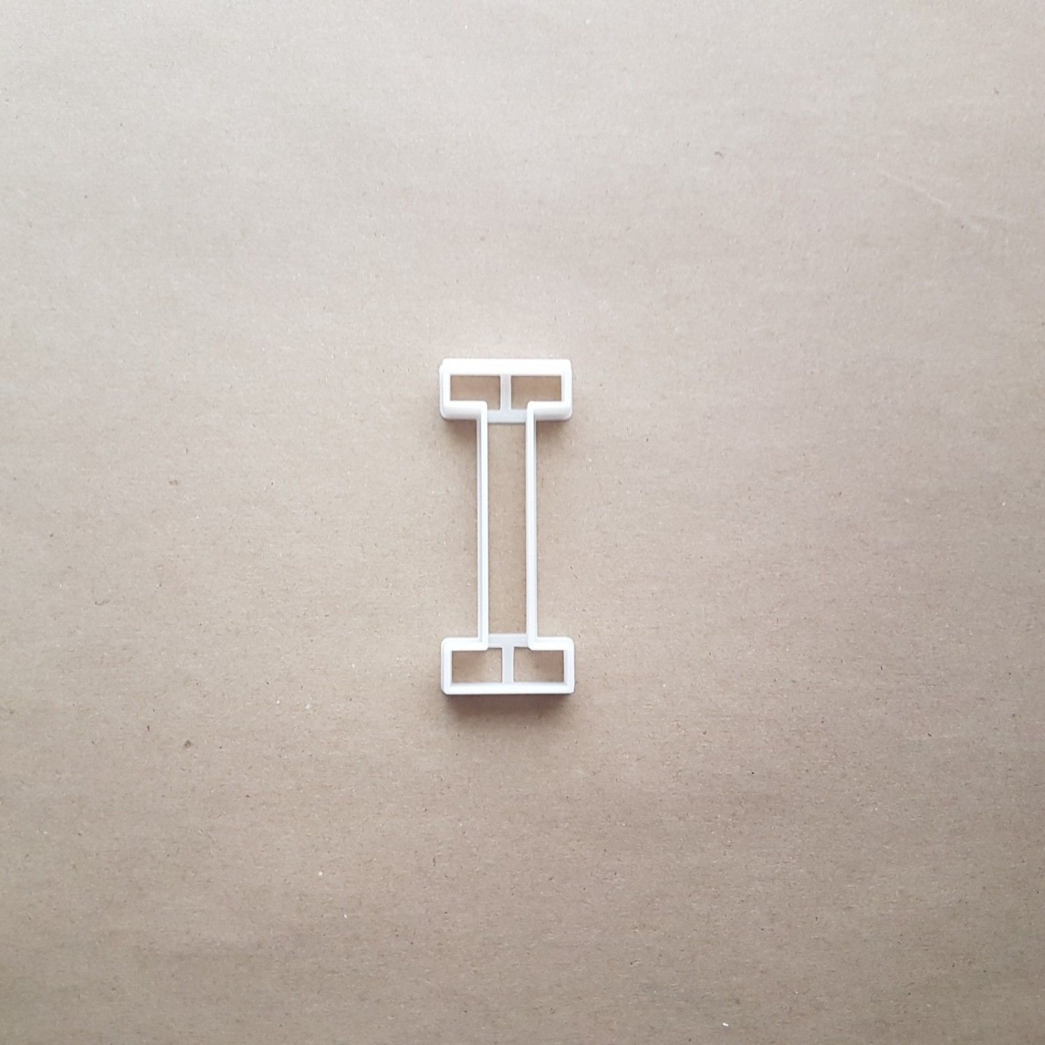 Alphabet Letter I Upper Iota Shape Cookie Cutter Dough Biscuit Fondant ...