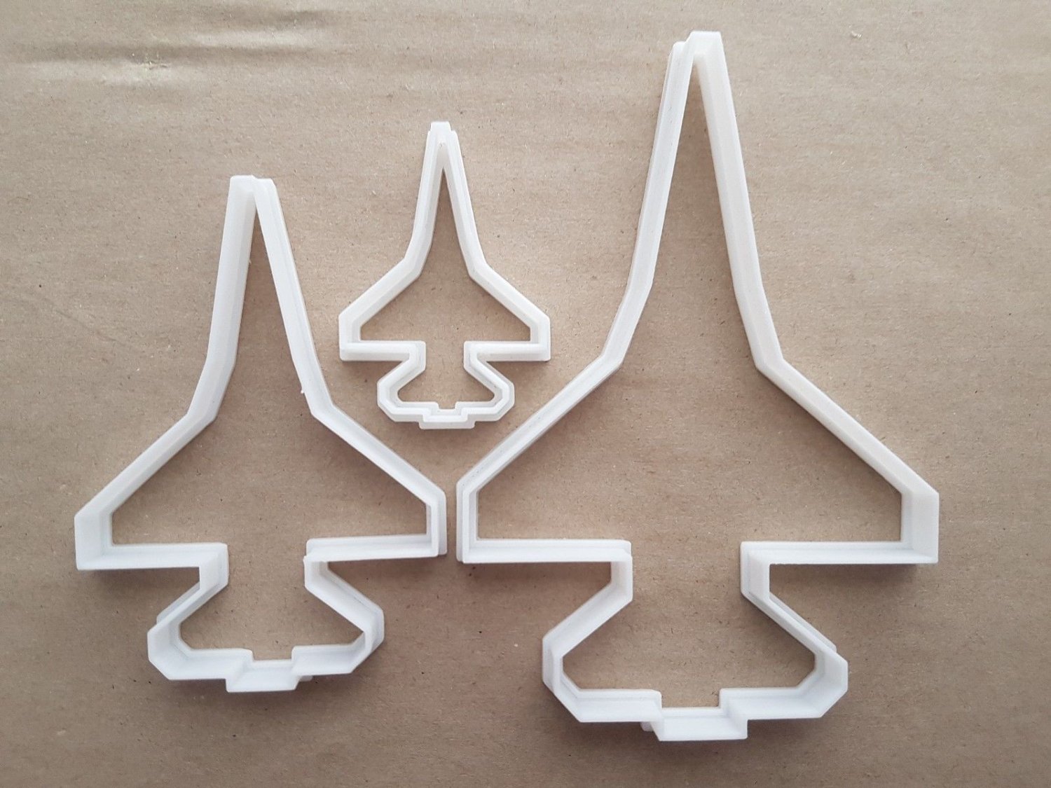 Fighter Jet Plane Army Shape Cookie Cutter Dough Biscuit Pastry Fondant ...