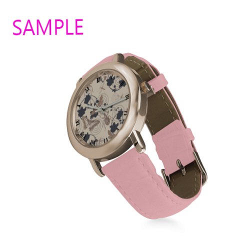 New Elvis Presley Pink Leather Watches Women's Ladies Most Popular ...