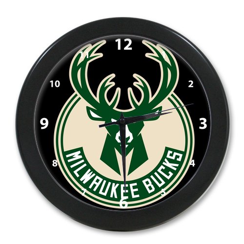 Personalized Milwaukee Bucks Best Modern Wall Clocks For Home Business ...