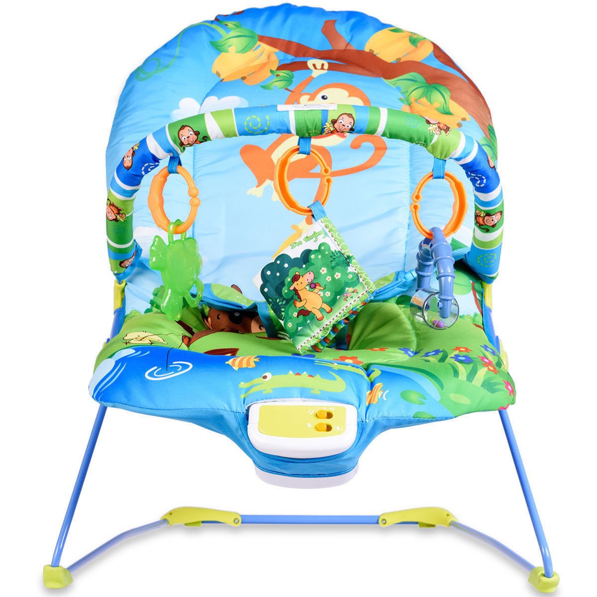 Baby Bouncer Seat Infant Rocker Recline Chair Soothing Vibrate Music ...