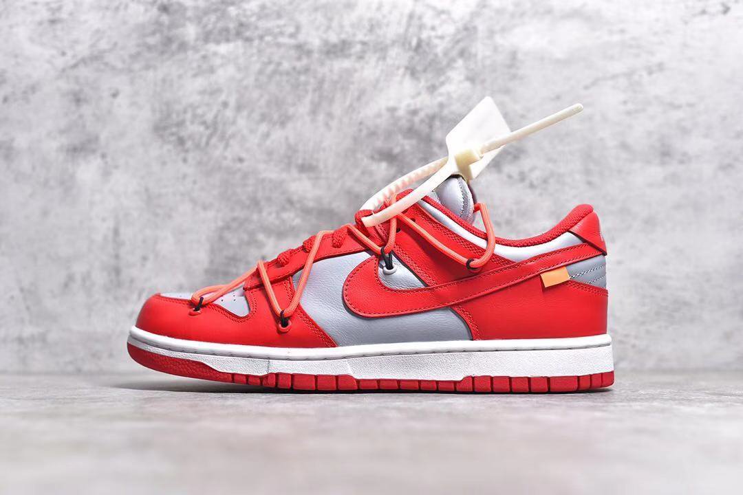 Nike Dunk Low Off-White University Red
