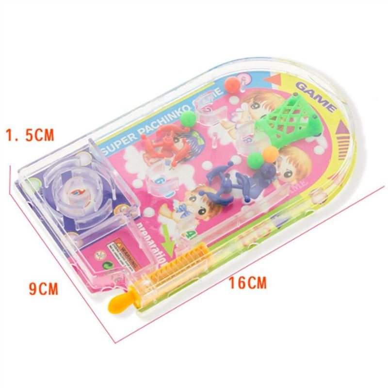 Product Name: Novelty Space Race Pinball Toy Party Games Pull Back ...