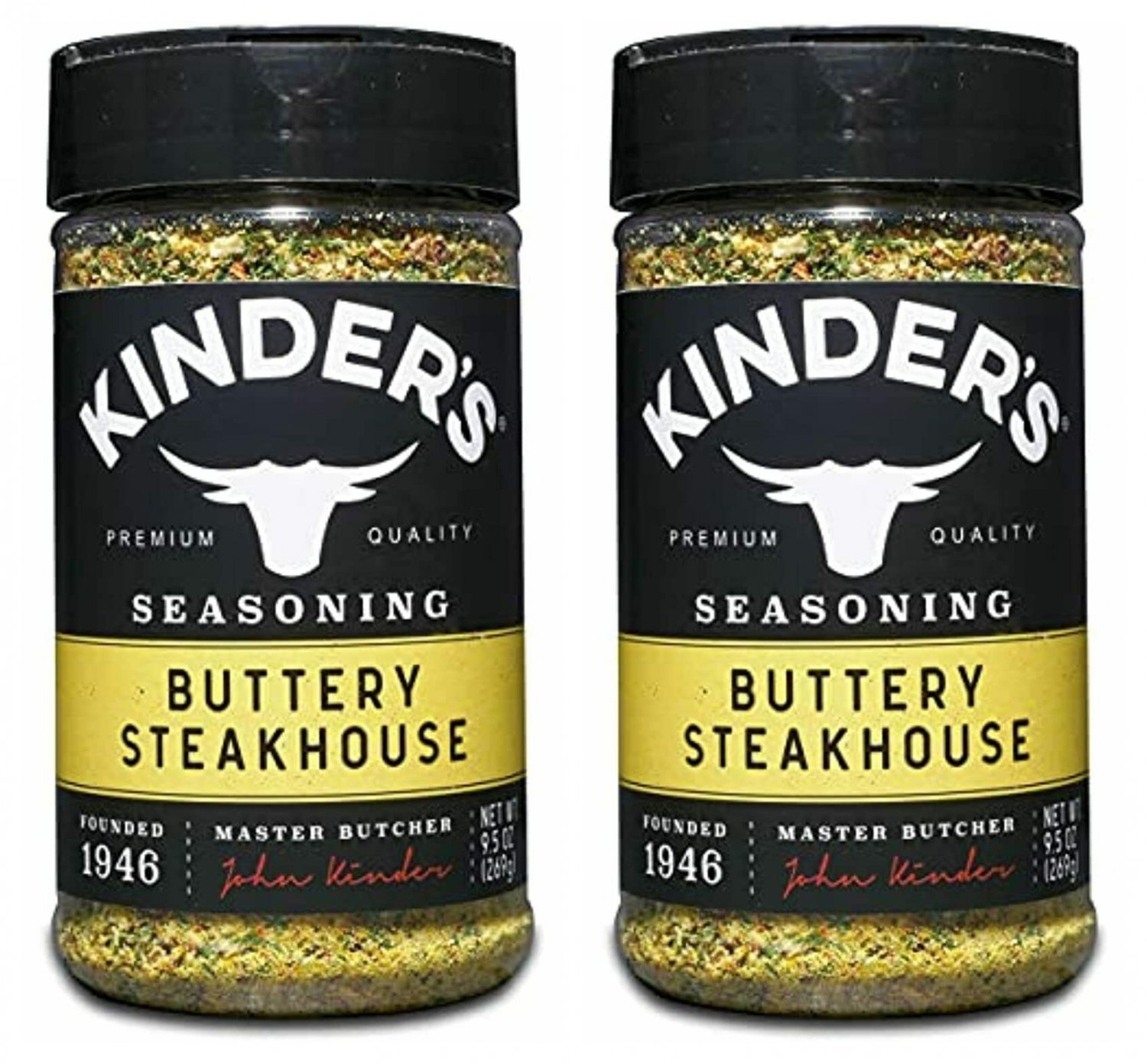 Kinder's Buttery Steakhouse Rub and Seasoning, 9.5 Ounce 2 count -cp