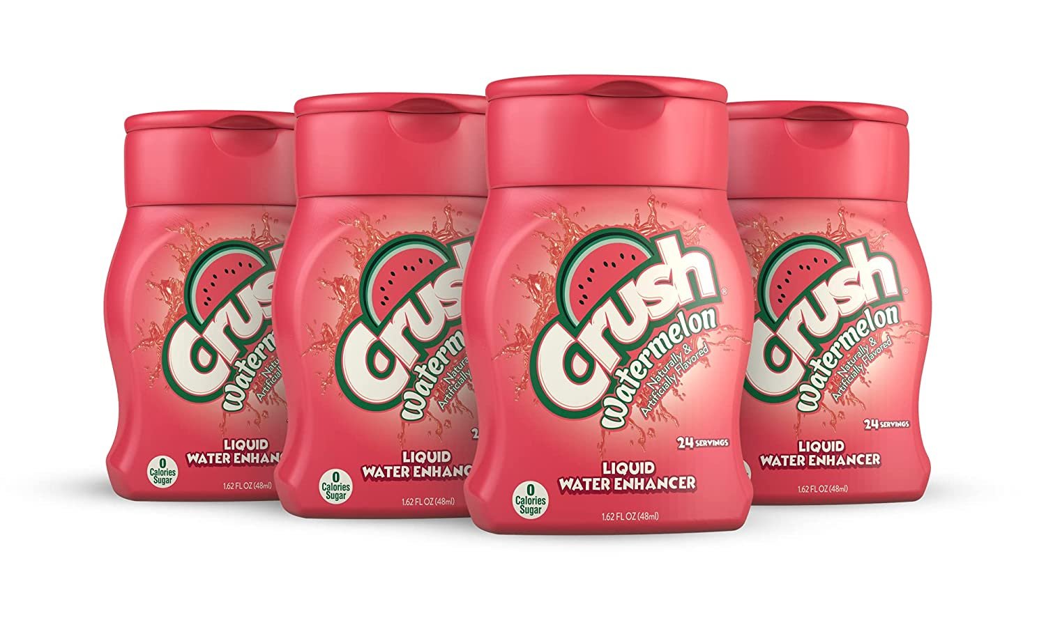 4 pk Crush, Watermelon, Liquid Water Enhancer New, Better Taste! Makes ...