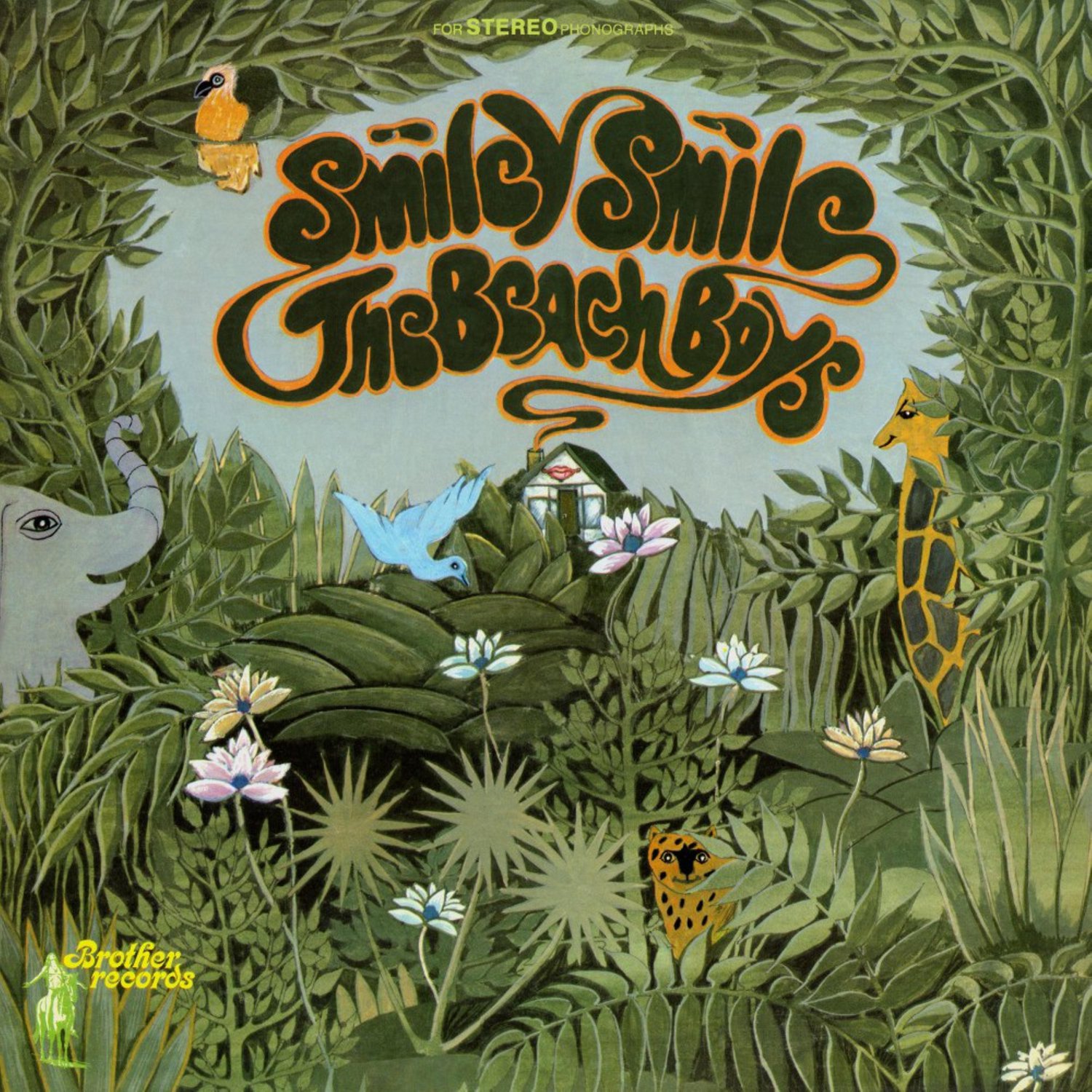 The BEACH BOYS Smiley Smile BANNER Huge 4X4 Ft Fabric Poster Tapestry ...