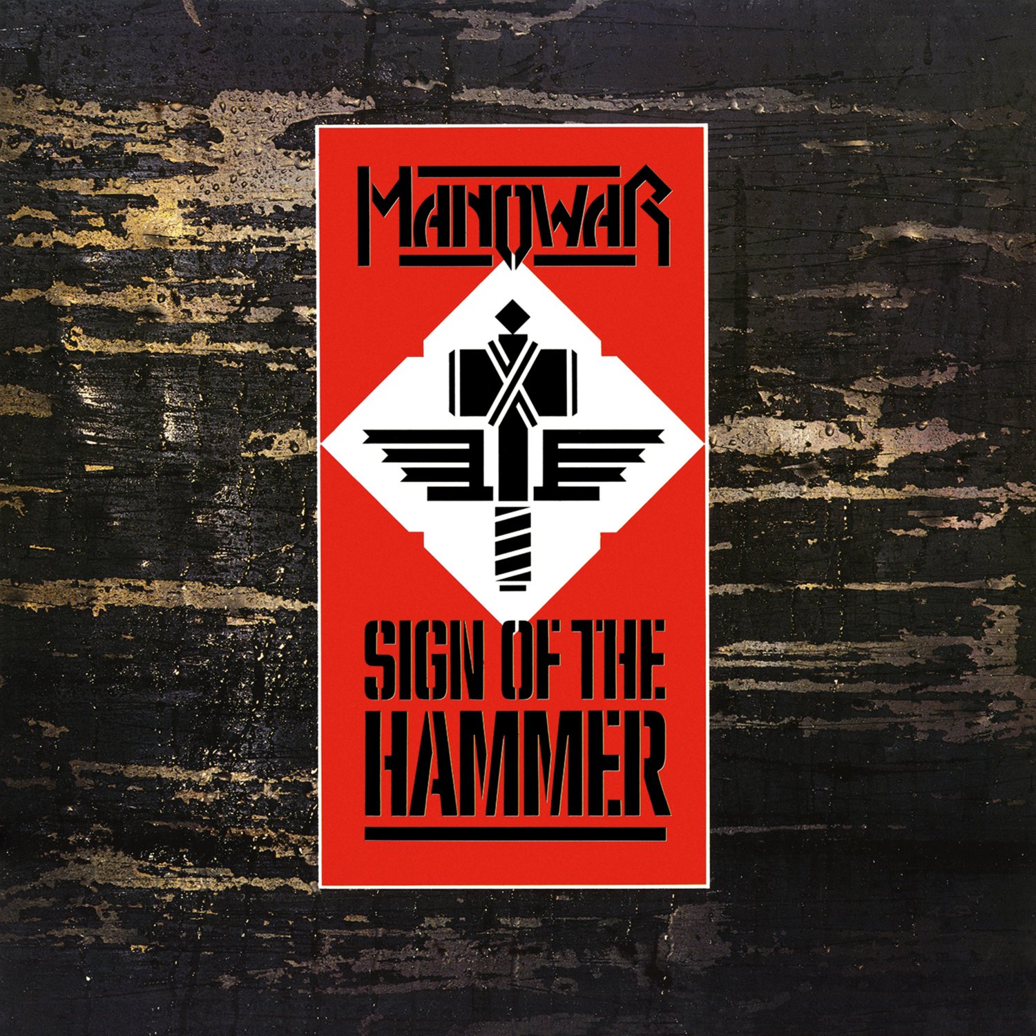 MANOWAR Sign of the Hammer BANNER Huge 4X4 Ft Fabric Poster Tapestry ...
