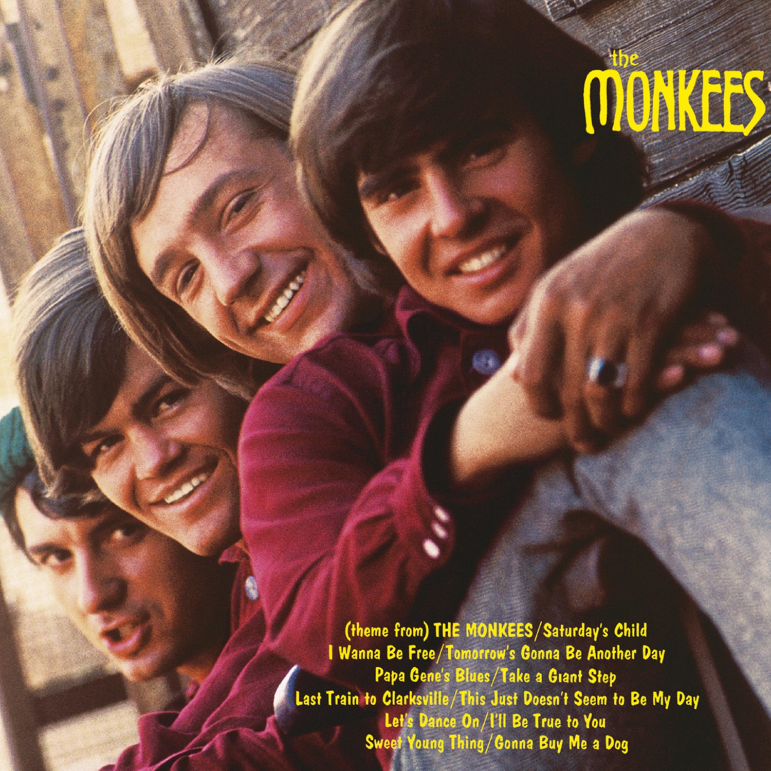The Monkees First Album Banner Huge 4x4 Ft Fabric Poster Tapestry Flag Print Album Cover Art