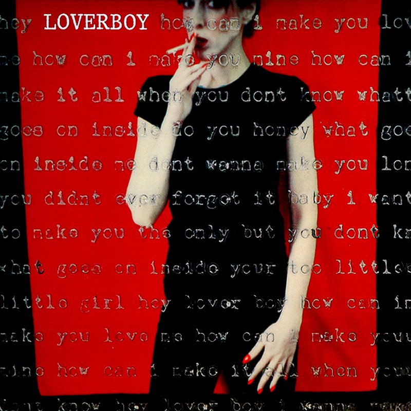 LOVERBOY First Album BANNER Huge 4X4 Ft Fabric Poster Tapestry Flag ...