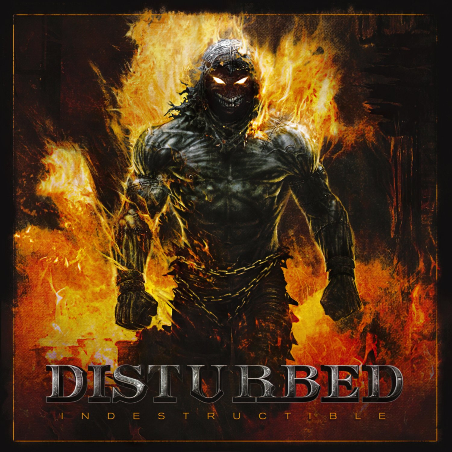 DISTURBED Indestructible BANNER Huge 4X4 Ft Fabric Poster Tapestry Flag ...