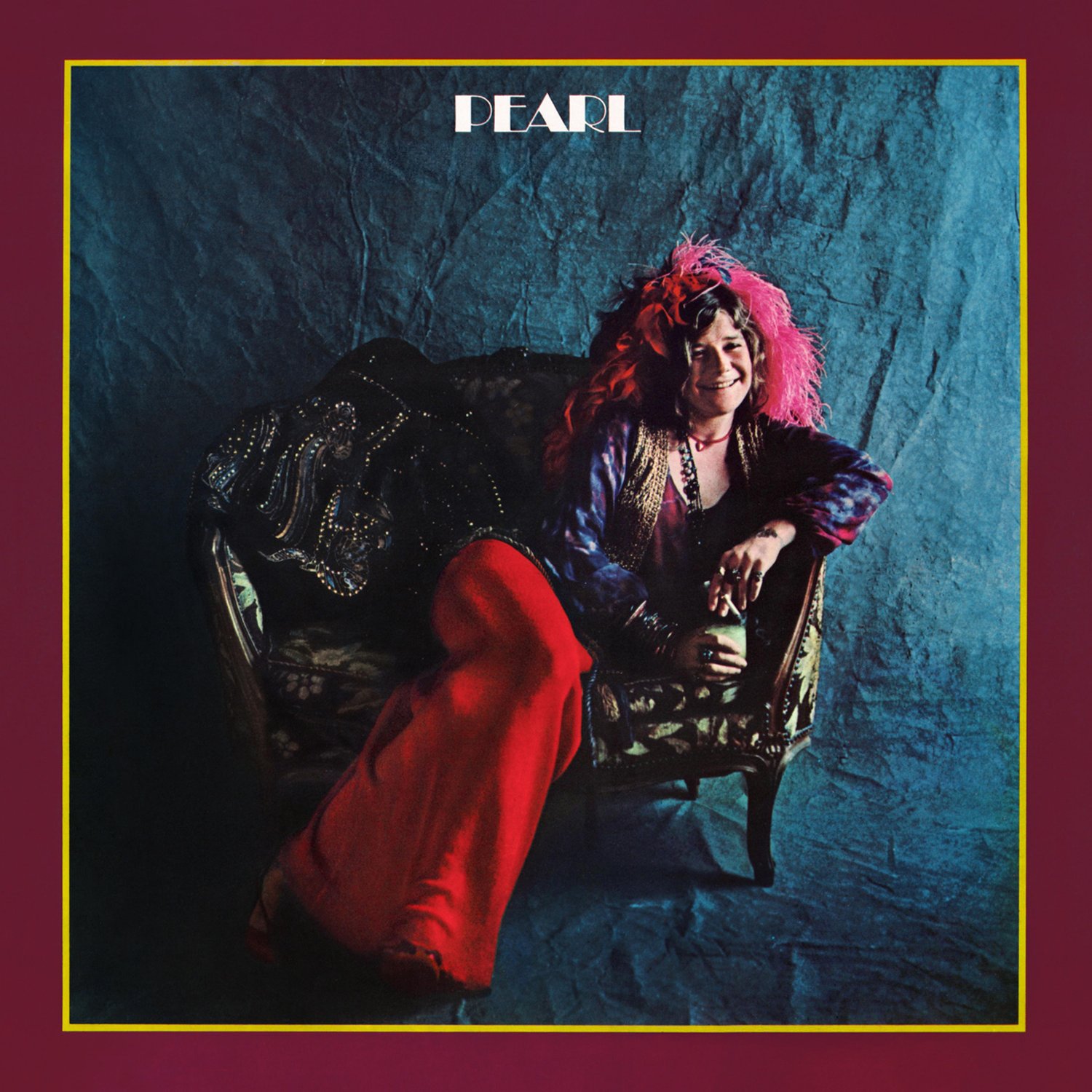 JANIS JOPLIN Pearl BANNER Huge 4X4 Ft Fabric Poster Tapestry Flag Print ...