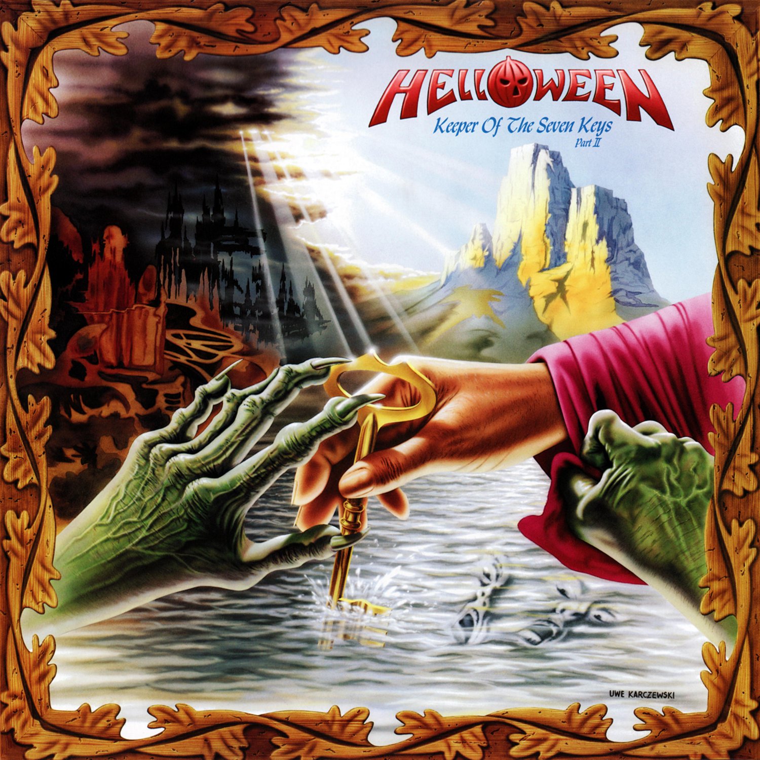 HELLOWEEN Keeper of the Seven Keys: Part II BANNER Huge 4X4 Ft Fabric ...