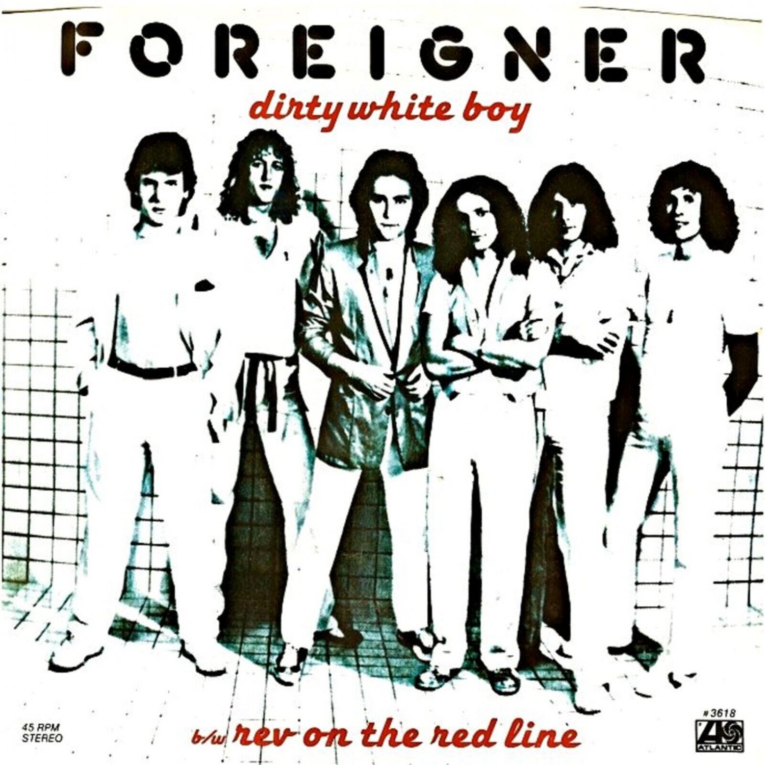 FOREIGNER Dirty White Boy BANNER HUGE 4X4 Ft Fabric Poster Tapestry ...