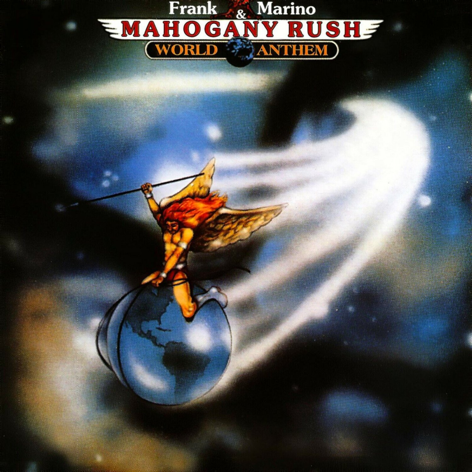 MAHOGANY RUSH World Anthem BANNER 2x2 Ft Fabric Poster Tapestry Flag ...