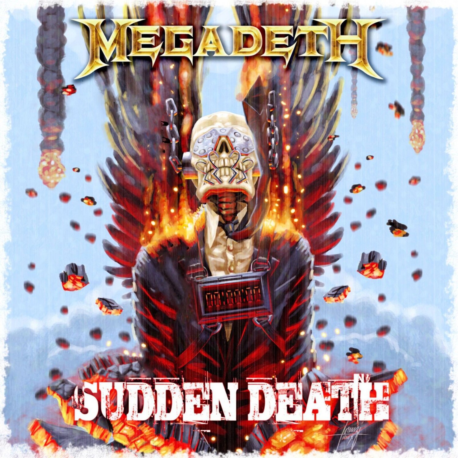 Megadeth Sudden Death Banner Huge 4x4 Ft Fabric Poster Tapestry Flag