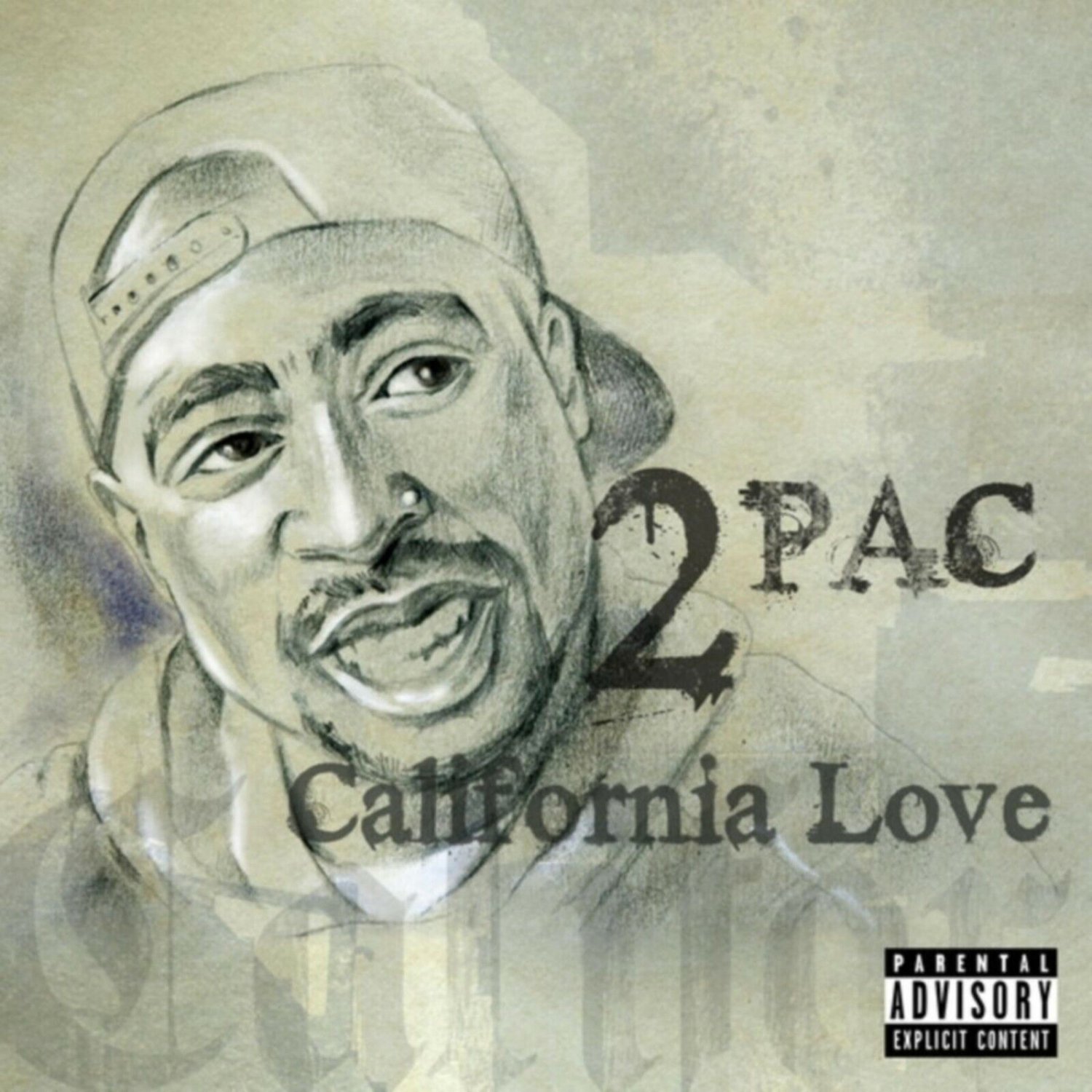 2PAC TUPAC SHAKUR California Love BANNER 2x2 Ft Fabric Poster Tapestry Flag