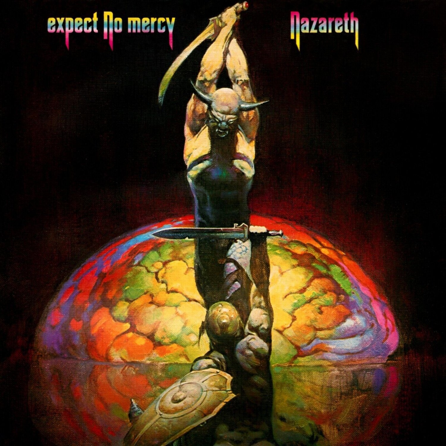NAZARETH Expect No Mercy BANNER HUGE 4X4 Ft Fabric Poster Tapestry Flag art
