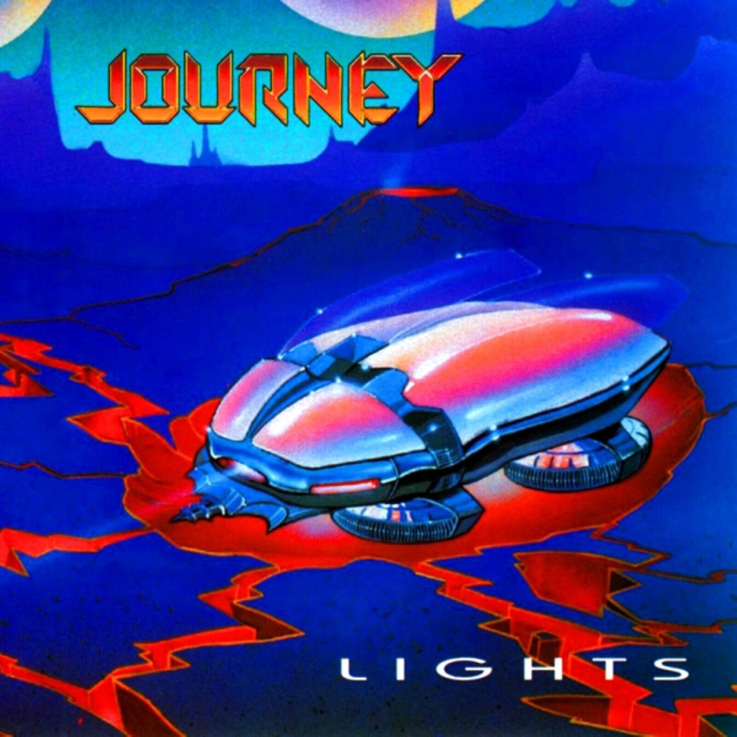 JOURNEY Lights BANNER 3x3 Ft Fabric Poster Tapestry Flag album cover ...