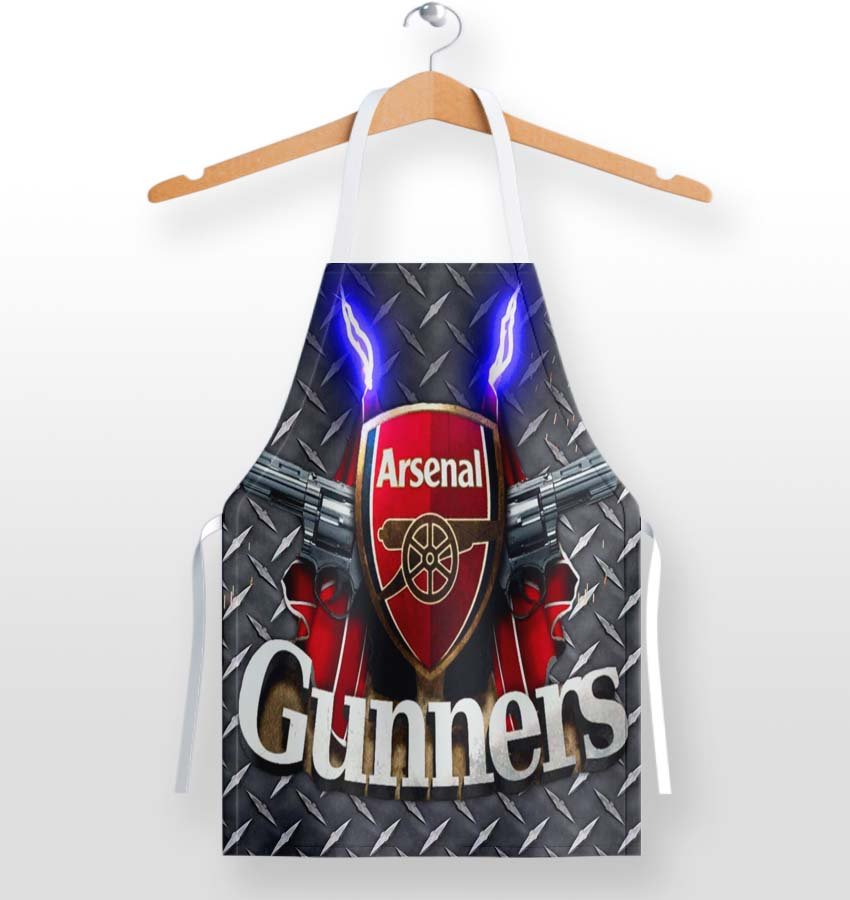 Arsenal Kitchen Apron BBQ Cooking Polyester