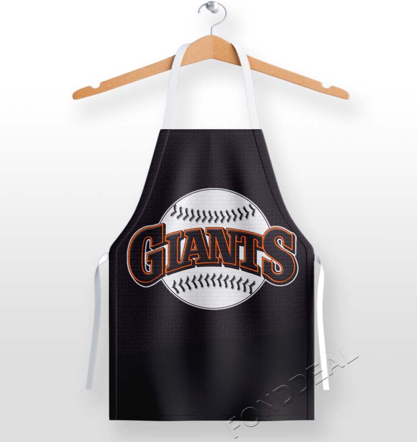 San Francisco Giants MLB Baseball Team Barbecue Apron Polyester Full ...