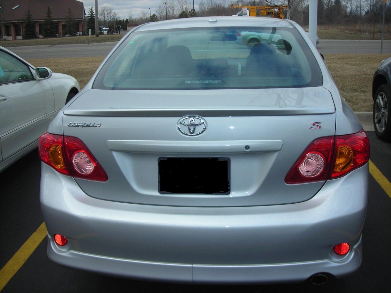 Toyota Corolla Rear Wing Spoiler Primed Factory Style Lip 2009-2010 JSP ...