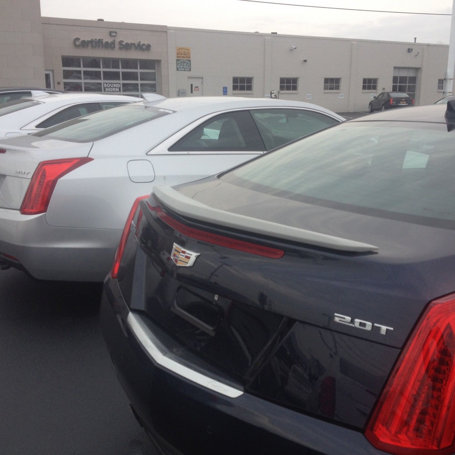 JSP Rear Wing Spoiler For 2013-2018 Cadillac ATS Sedan Primed Custom 368074