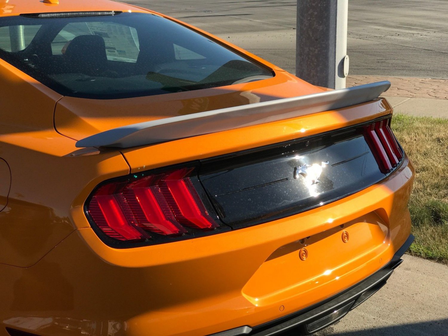 JSP Rear Wing Spoiler For 2015-2019 Ford Mustang GT350 Track-Pack ...