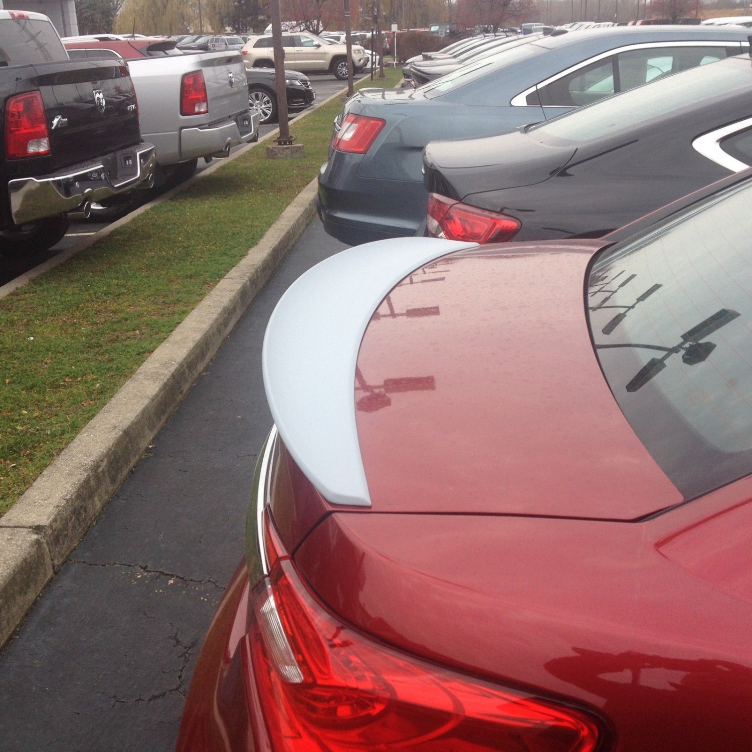 Chrysler 200 Rear Wing Spoiler Painted Factory Style Lip 2010-2014 JSP ...