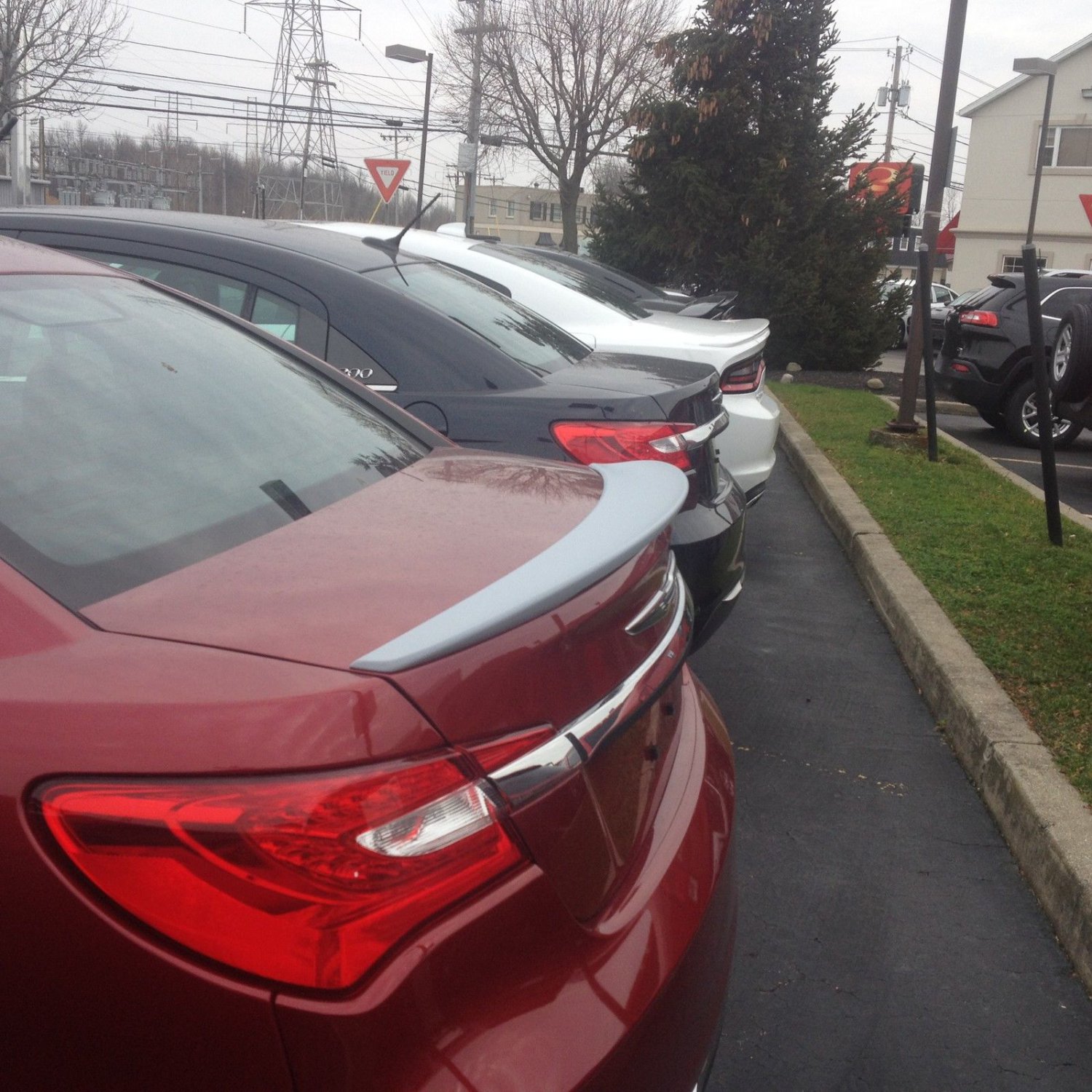Chrysler 200 Rear Wing Spoiler Painted Factory Style Lip 2010-2014 JSP ...