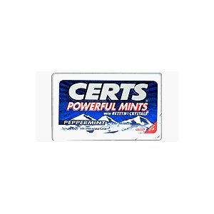 Certs Powerful Mints Peppermint (12 count) sealed Hard to Find
