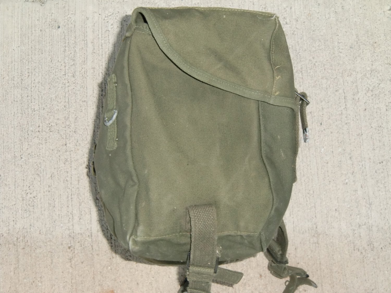 WWII USGI M-1945 Cargo Field Pack Combat Military Army Olive Drab bag ...