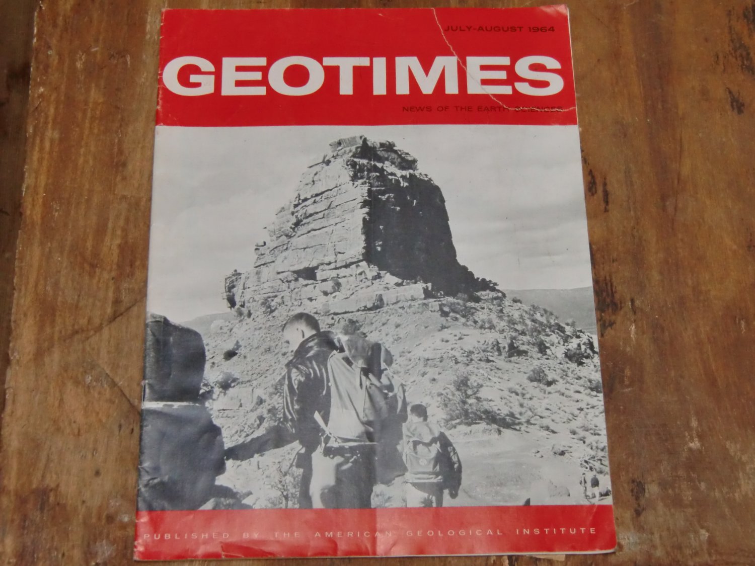 GEOTIMES 1964 July-August Vol.9, No.1 American Geological Institute ...