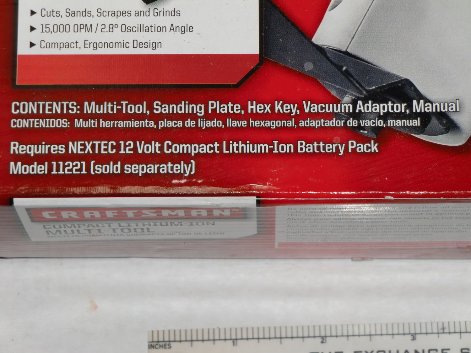 NEW Craftsman Nextec 12v Cordless Li-Ion Multi Tool Bare tool NO Battery