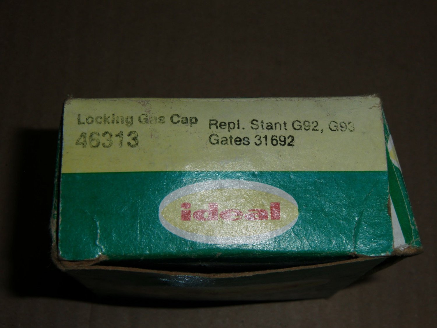 NOS Ideal 46313 Locking Gas Cap Chrome Hot Rod Stant G92,G93 Gates ...