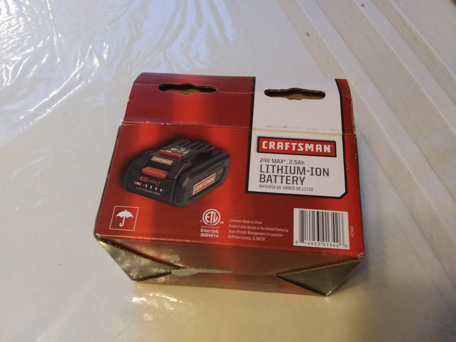 NEW In BOX! Craftsman 24 Volt Max DieHard 151.98724 7198724 Lithium-Ion ...