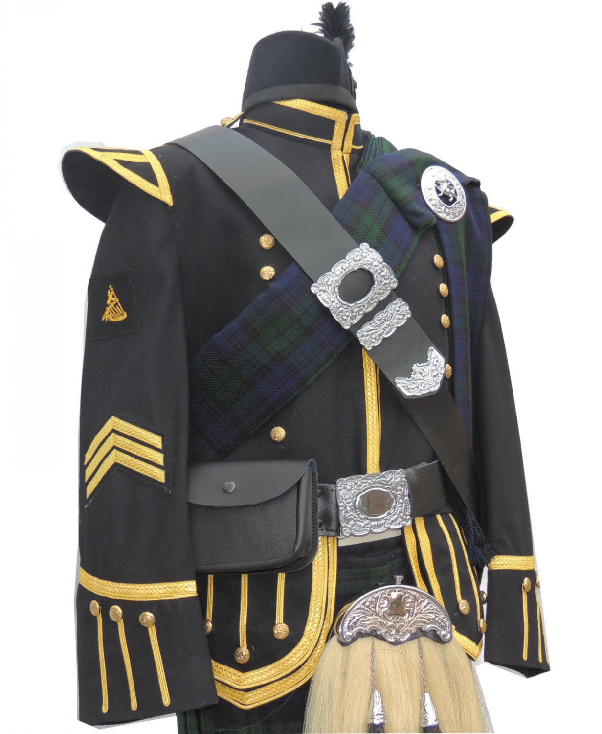 Pipe Band Uniform Outfits Scottish Pipers Military Doublet Jacket ...