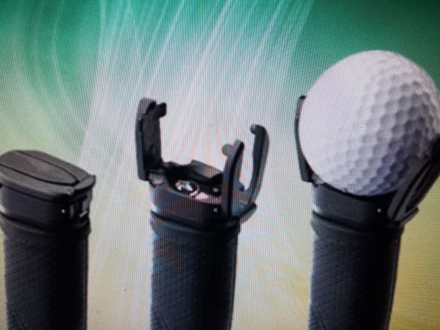 Two Prong Golf Ball Grabber- Golf Ball Pick-Up Retriever - USA Seller