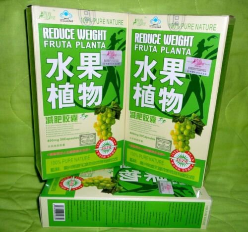 100% Authentic FRUTA PLANTA natural Fast Weight Loss 30 Capsules ...