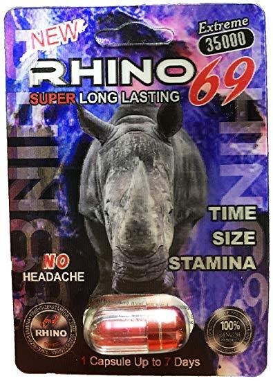 5 X Rhino 69 Extreme 35000 3D Authentic