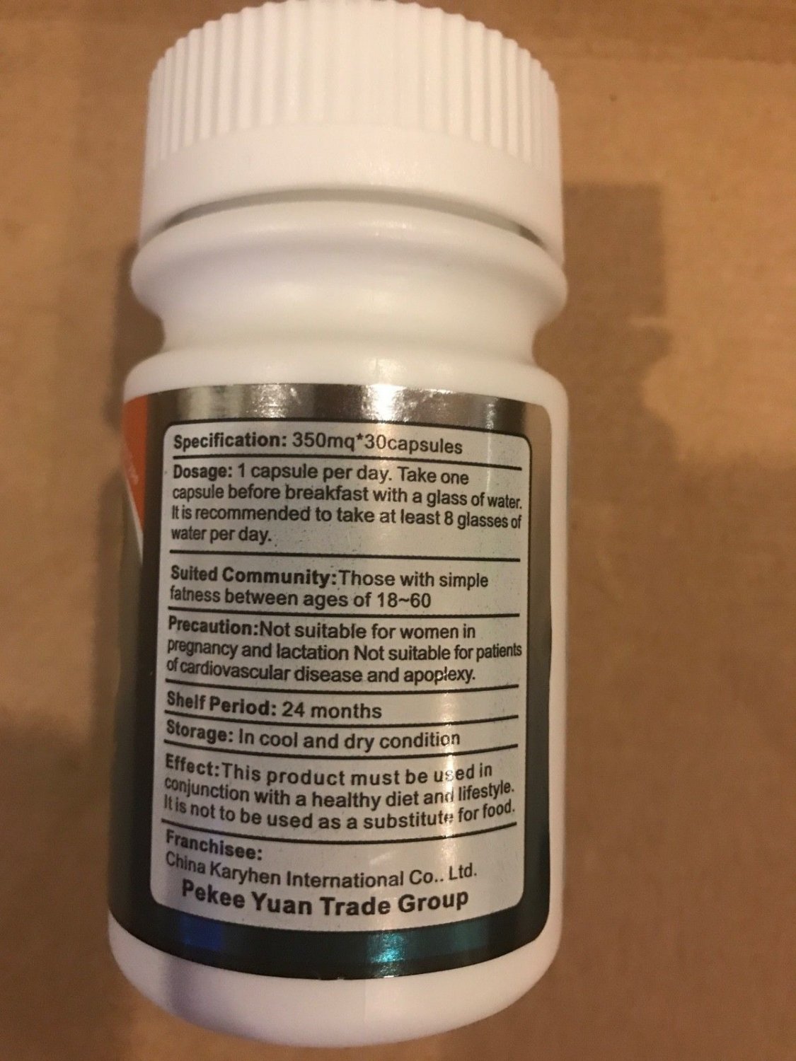 Lipro Diet Slimming Pills › Weight Loss Pills - 1 Bottle 30 Pills