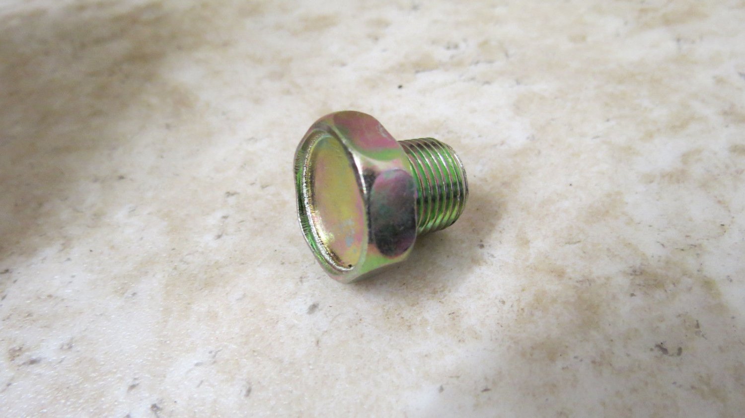 NOS OE SUZUKI OIL DRAIN BOLT PLUG 09247-14001 09247-14002 QUAD RACER ...