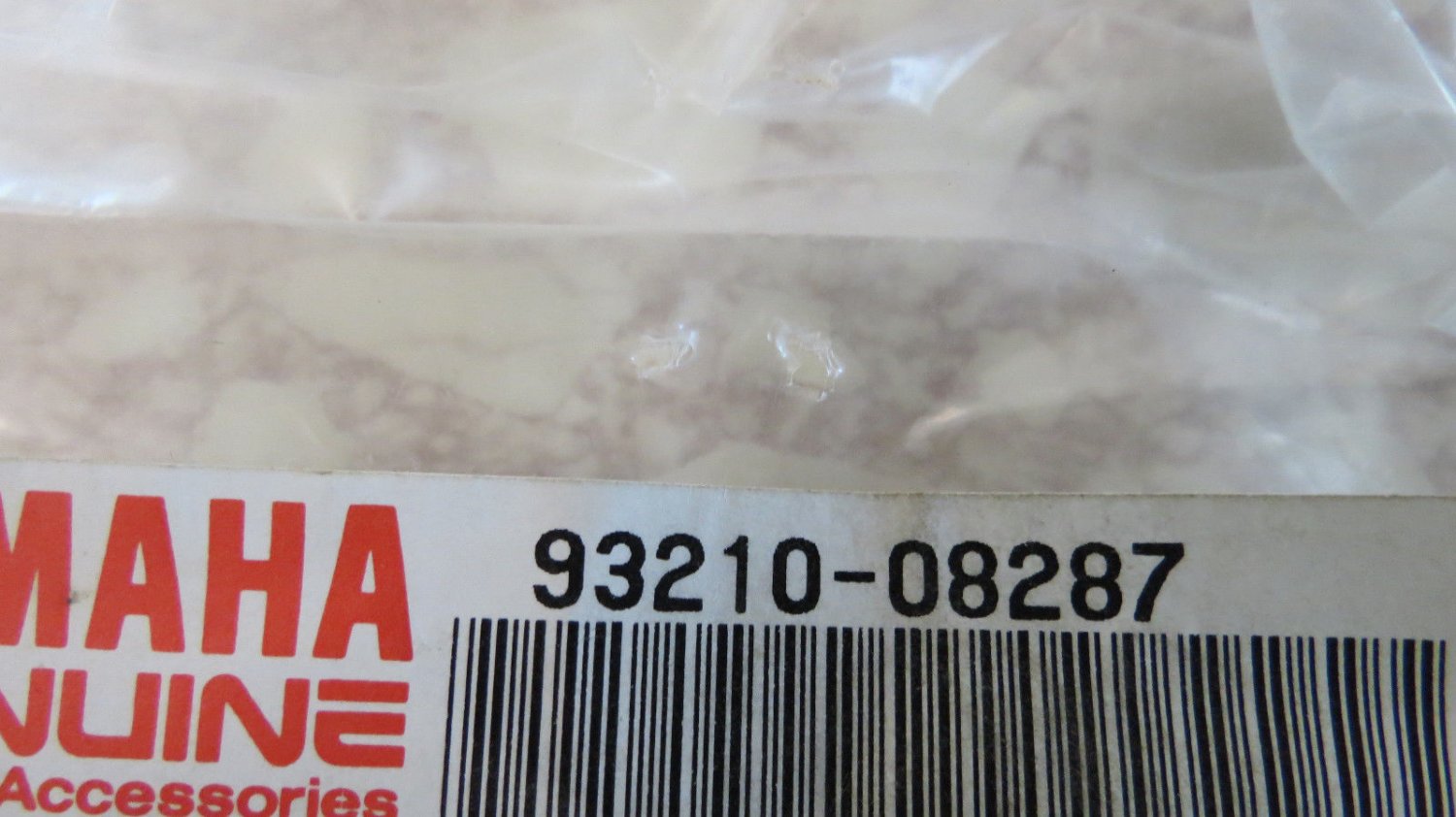 NOS OEM Yamaha Outboard Part # 93210-08287-00 O-Ring