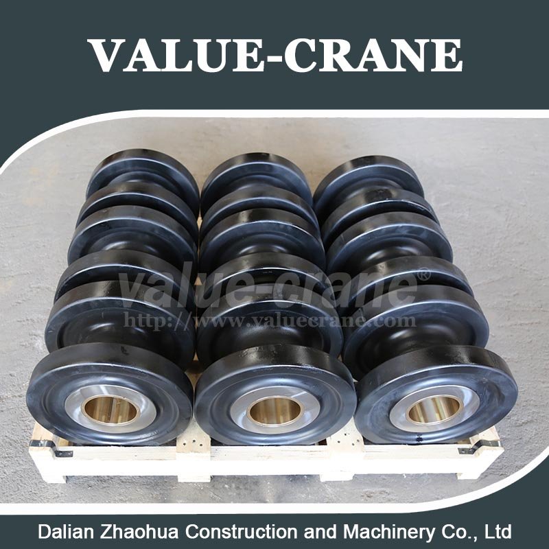 Kobelco CKL1800 crawler crane 40MN2 track roller bottom roller forging ...