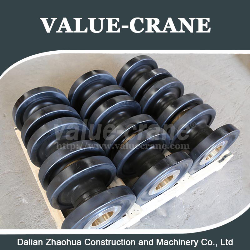 SL6000S track roller crawler crane track roller forging track roller.